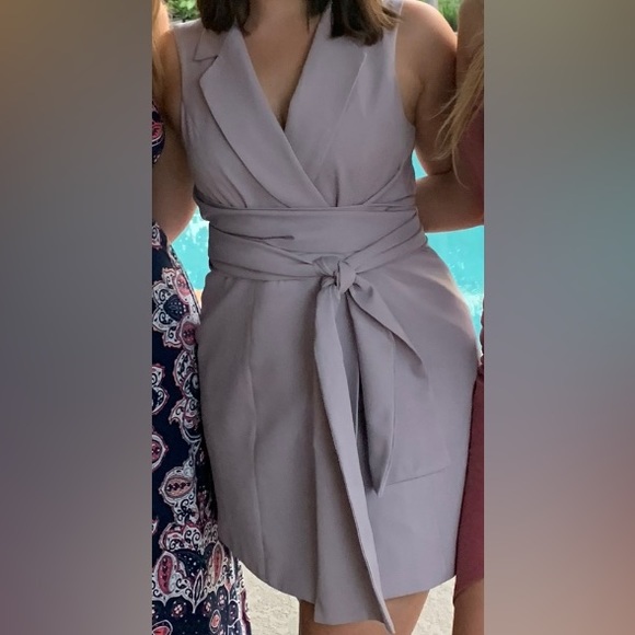 Missguided | Dresses | Purple Missguided Wrap Around Mini Dress | Poshmark